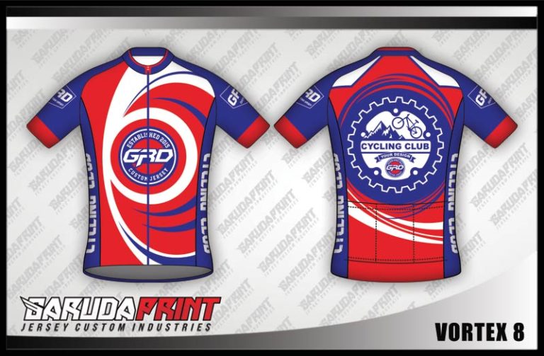 Desain Kaos Sepeda Gowes Vortex Paling Keren | Garuda Print